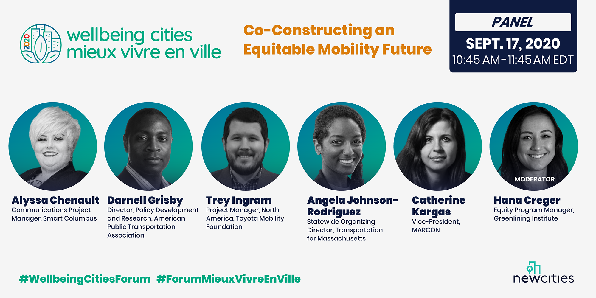 Wellbeing Cities 2020 HIGHLIGHTS - NewCities